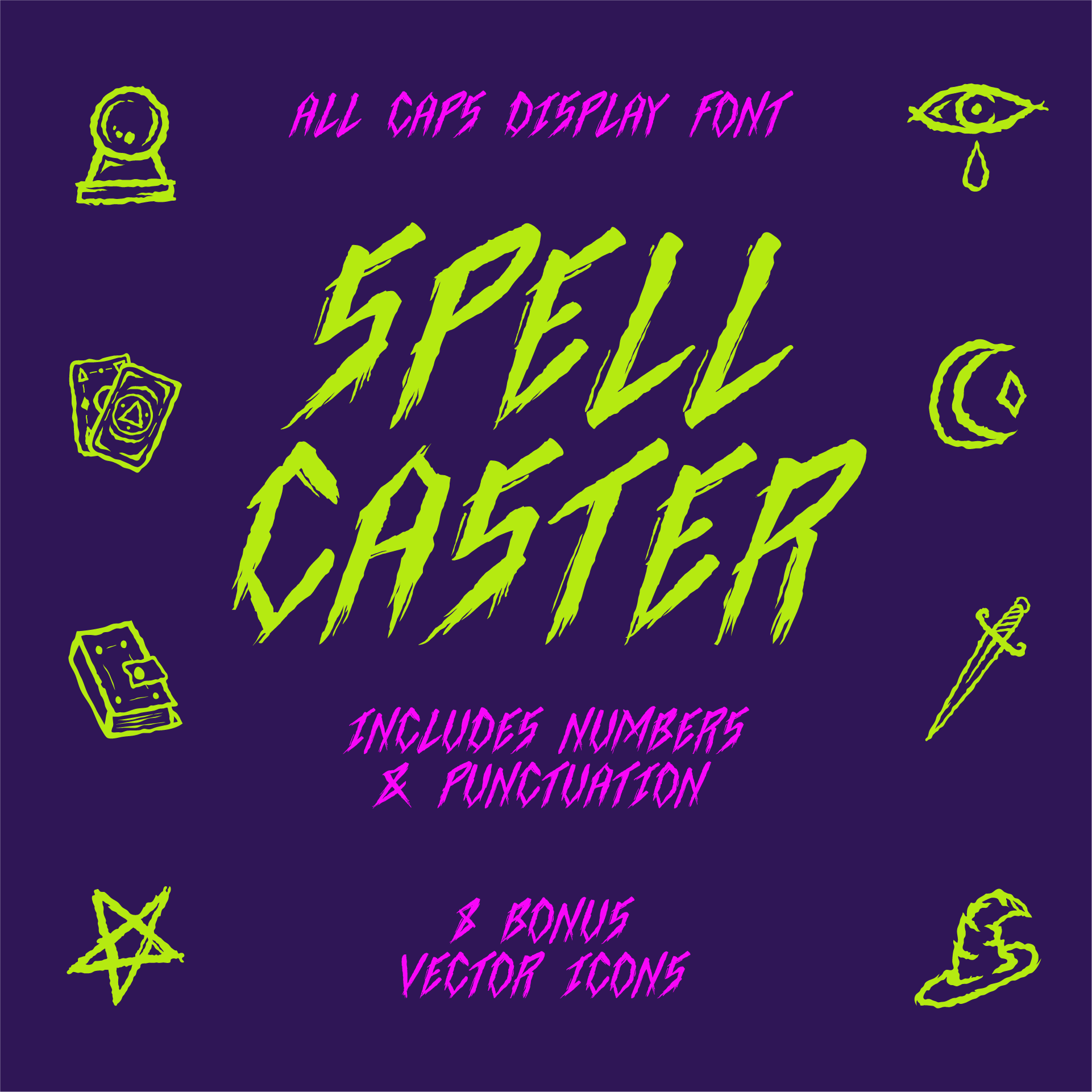 Spellcaster Font – Rogue Lab
